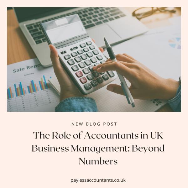 The Role of Accountants in UK Business Management: Beyond Numbers